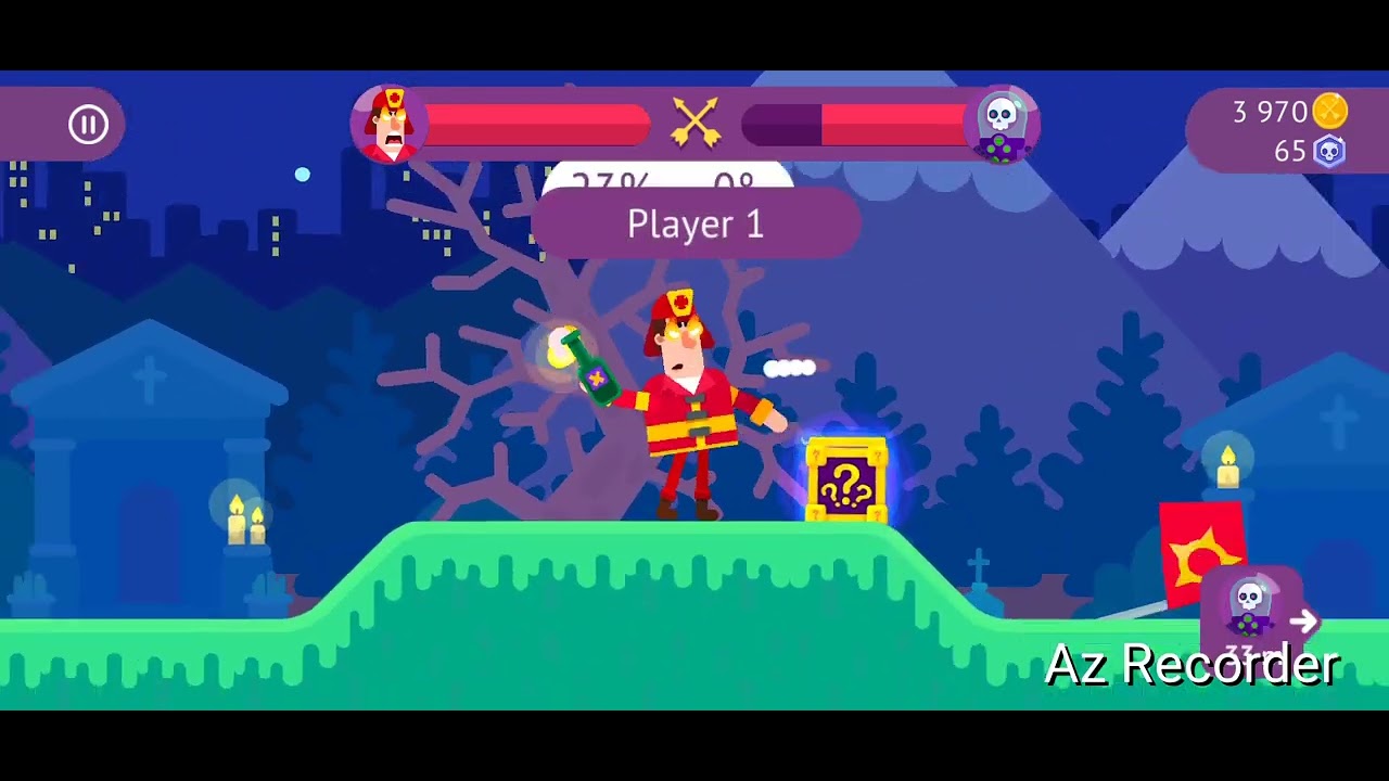bowmaster fight - YouTube