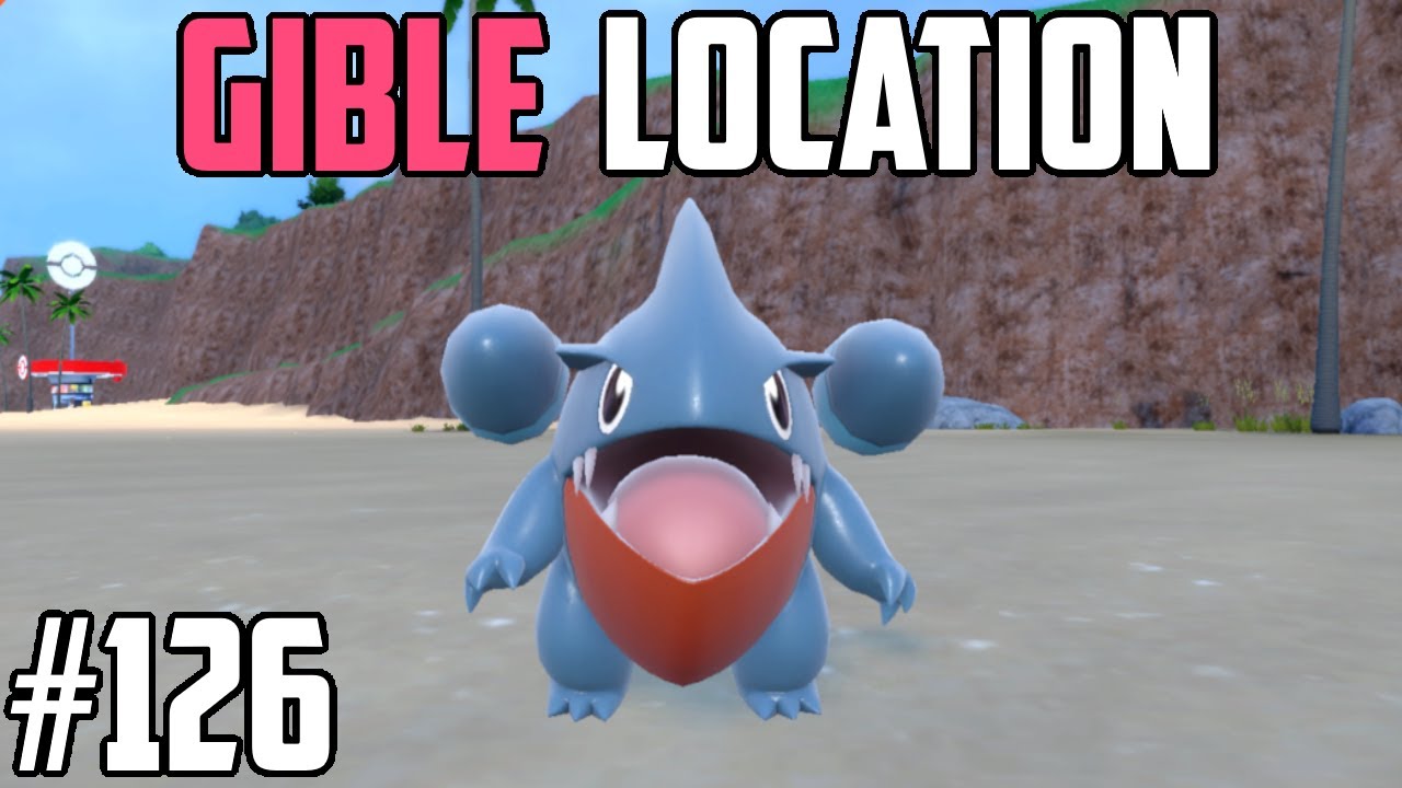 How to Catch Gible - Pokémon Scarlet & Violet - YouTube