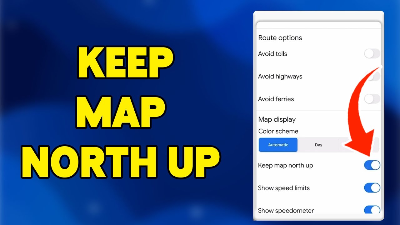 How To Keep Map North Up On Google Maps 2024 | Set Your Google Map ...
