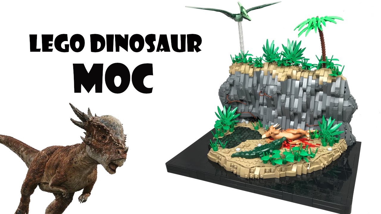 Lego Dinosaur Moc / ,,Dinosaur fight,, - YouTube