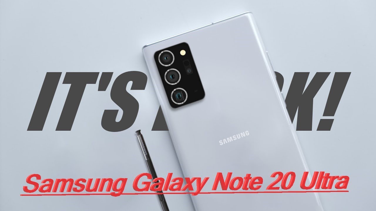 Samsung Galaxy Note 20 Ultra - 50x Zoom & 108 MP Camera - YouTube