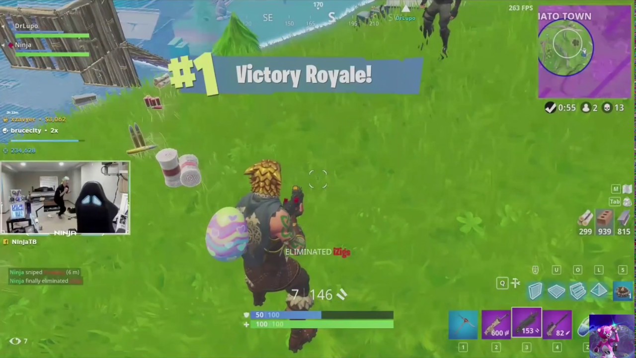 FORTNITE Ninja pro & funny moments - YouTube