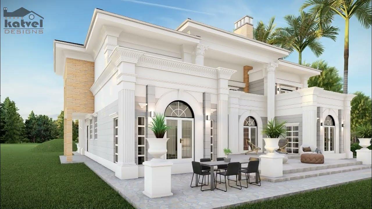 House Design | Classical House 2 Storey | 16m x 23m with 5 Bedrooms ...