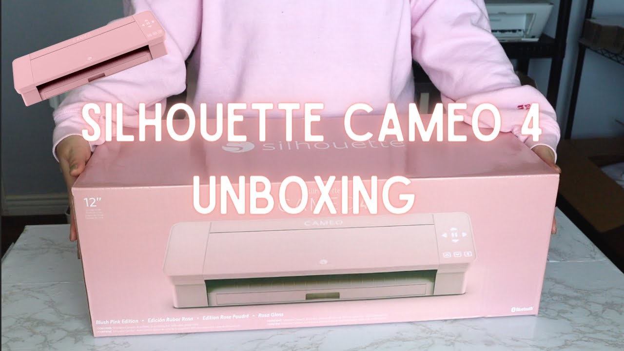 SILHOUETTE CAMEO 4 UNBOXING| small business idea for 2023, first cut ...