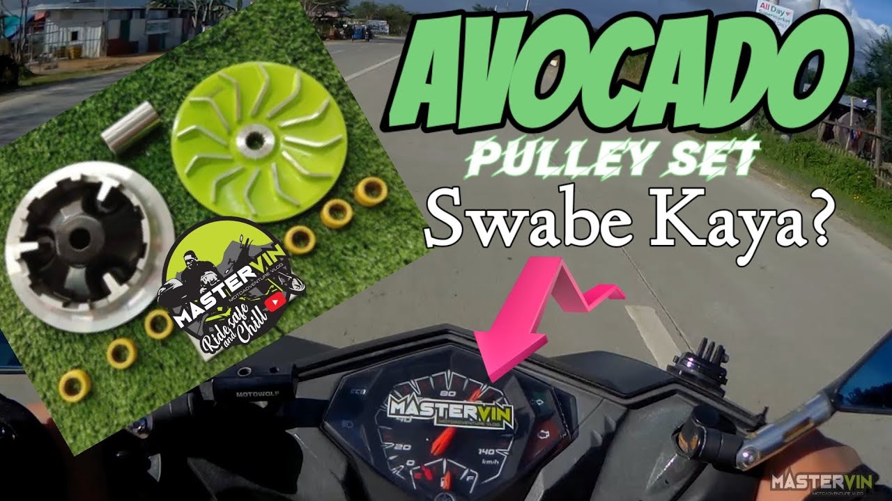 Avocado Pulley set M3 Performance/MotoVlog in Iloilo City - YouTube