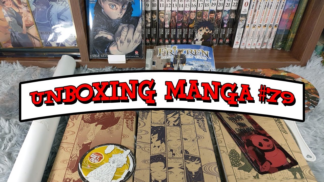Unboxing Manga #79: Frieren Pháp sư tiễn táng tập 4. Và một đống phụ ...