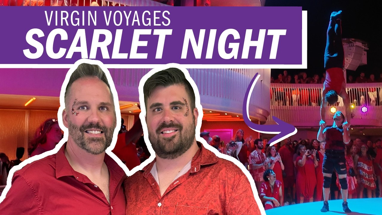 Exploring Colorful Curaçao & Epic Scarlet Night Party on Virgin Voyages ...