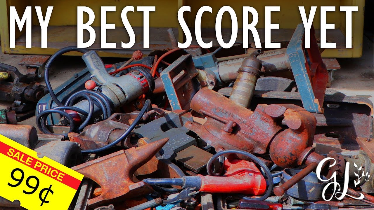 Barn Find ANTIQUE TOOLS - YouTube
