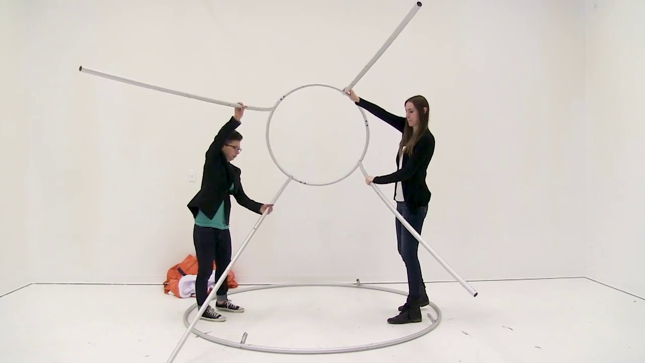 EuroFit Vortex Tension Fabric Display - YouTube