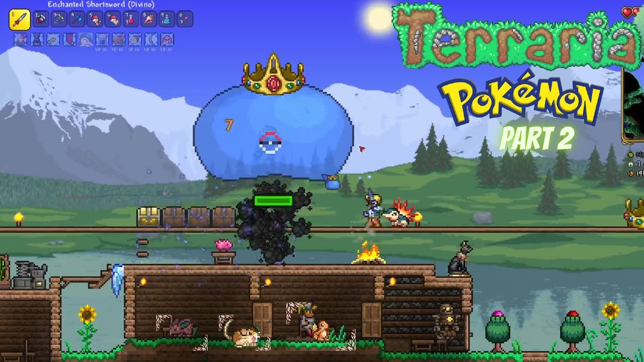 Terraria - Mod Pokémon - Part 2 - YouTube
