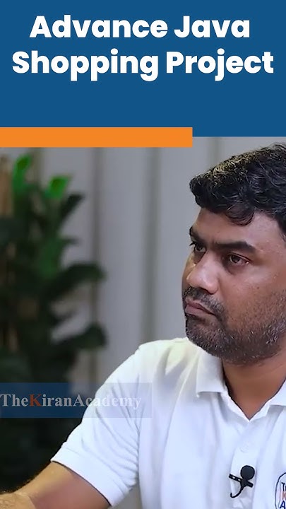 Java Interview Question | Advance Java Project | Shopping Project | #shorts #kiransir #java ...