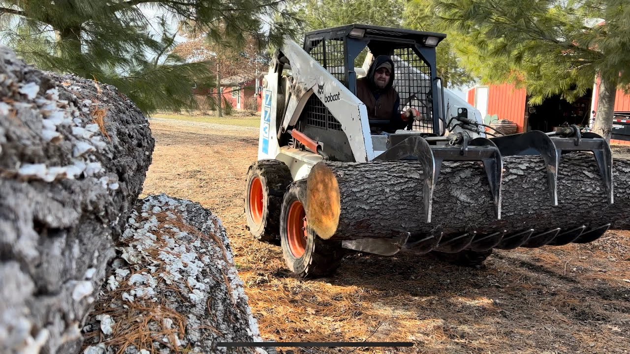 Will This Cherry Log Be Beautiful On The Inside?? #firewood ...