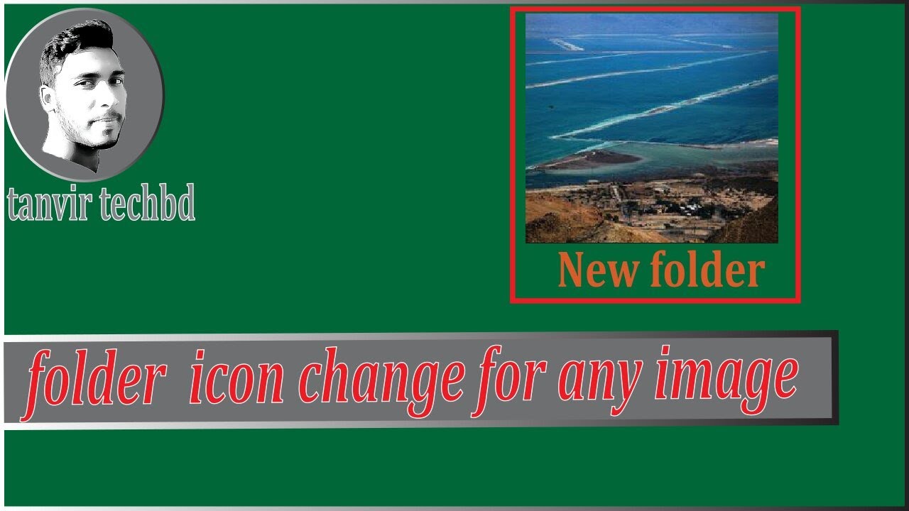How To Change Folder Icon Add The Image YouTube How To Change Folder Icon Add The Image YouTube