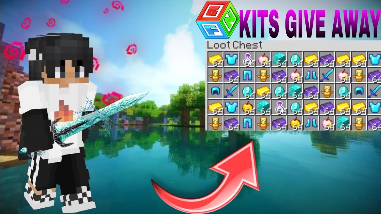 BLOCK FUN MINECRAFT SERVER | KITS GIVEAWAY | LOOTS GIVEAWAY | #blockfun - YouTube