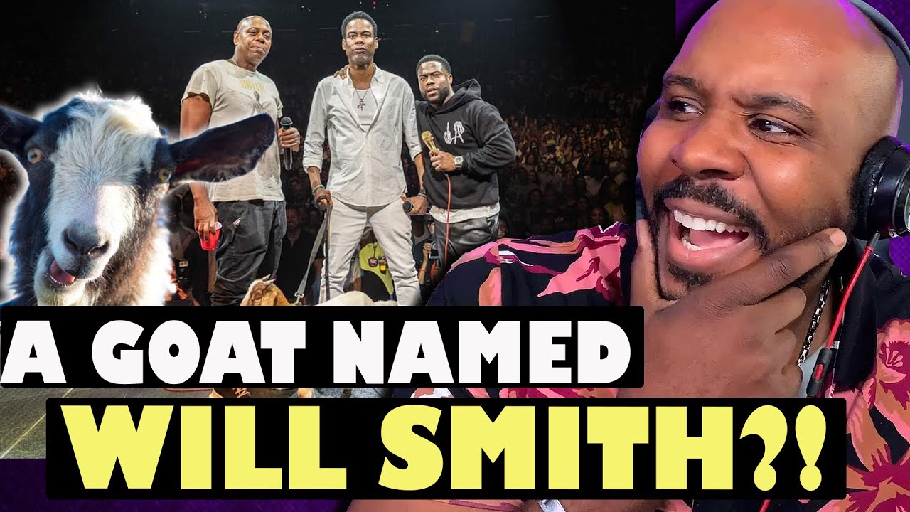HILARIOUS! Kevin Hart Gifts Chris Rock A GOAT And Names It WILL SMITH ...