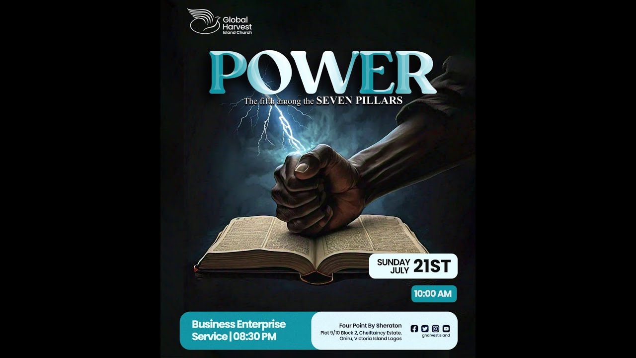 Celebration Service | Pillars: Power | 21-07-2024 - YouTube