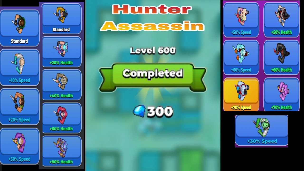 Hunter Assassin || Game || 600 Levels Complete - YouTube