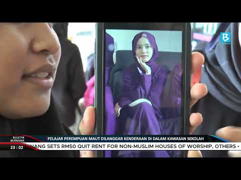 Pelajar perempuan maut dilanggar kenderaan di dalam kawasan sekolah