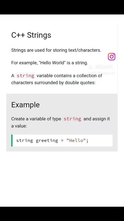 String In C Android Coding Basicc C Shorts Python Ccode Computerscience Programming