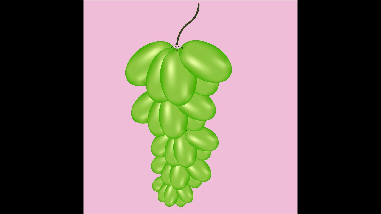 how to make grapes in adobe illustrator | Graphic Design - YouTube
