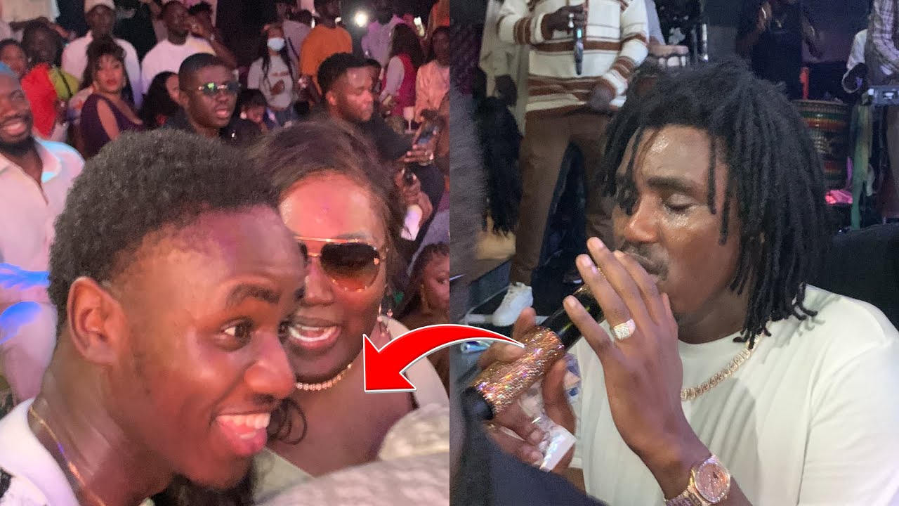 Wally Seck chante son petit frère Babacar Seck a la soirée vogue« Diaga ...
