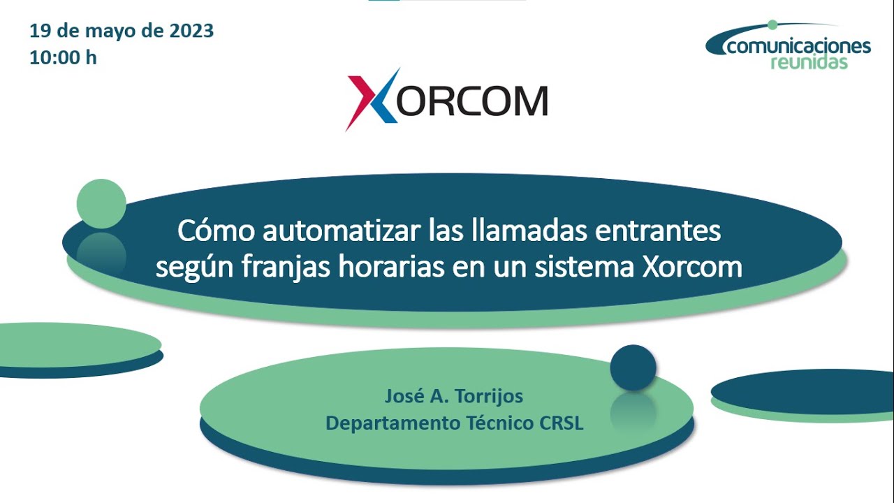 2023-05-19 Cómo automatizar las llamadas entrantes según franjas ...