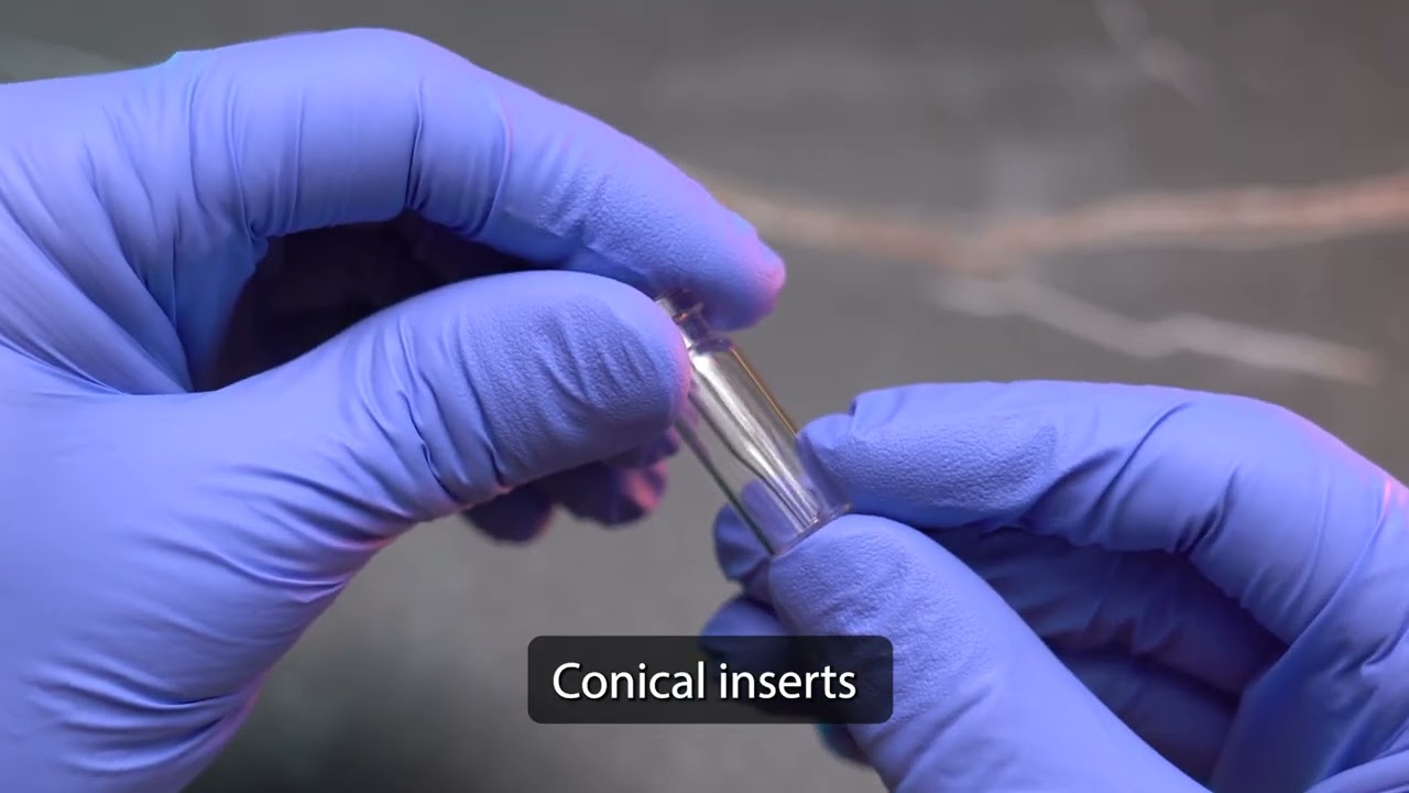 HPLC Vial Inserts - Filtrous - YouTube
