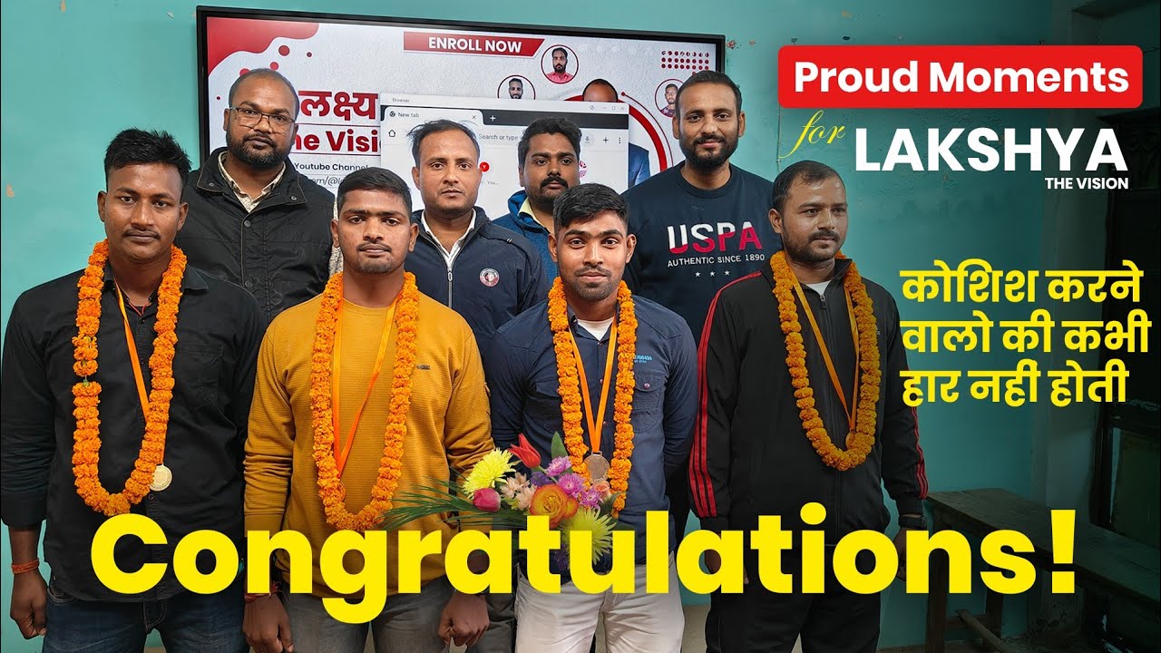 Proud Moments for Lakshya The Vision| Congratulations🎉🎉🎉 - YouTube