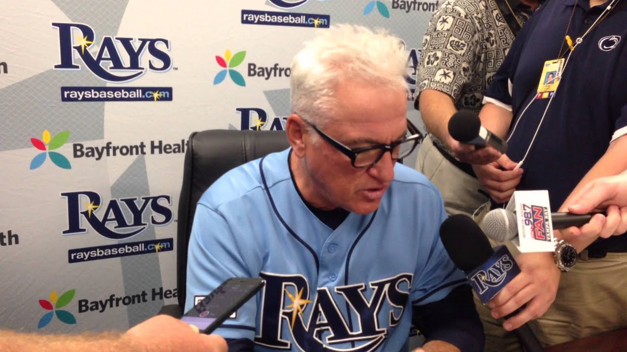 Joe Maddon Talks About Rays 3-0 Victory Over Blue Jays - YouTube