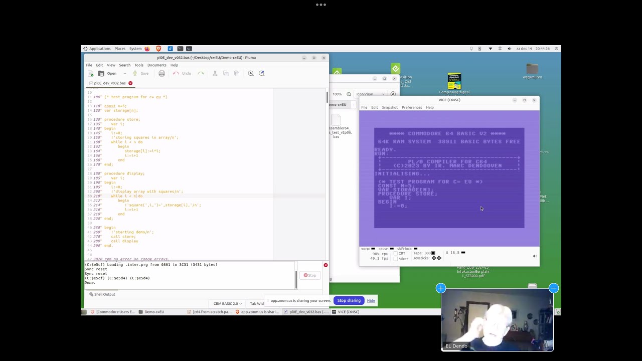 Assembler in BASIC on the C64 * Marc El Dendo * Commodore Users Europe - 14 Dec. 2024 - YouTube