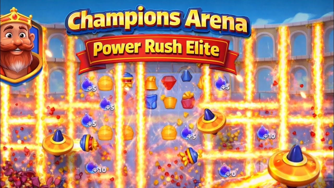 How I Beat Power Rush Elite 🔥 | Royal Kingdom Champions Arena - YouTube
