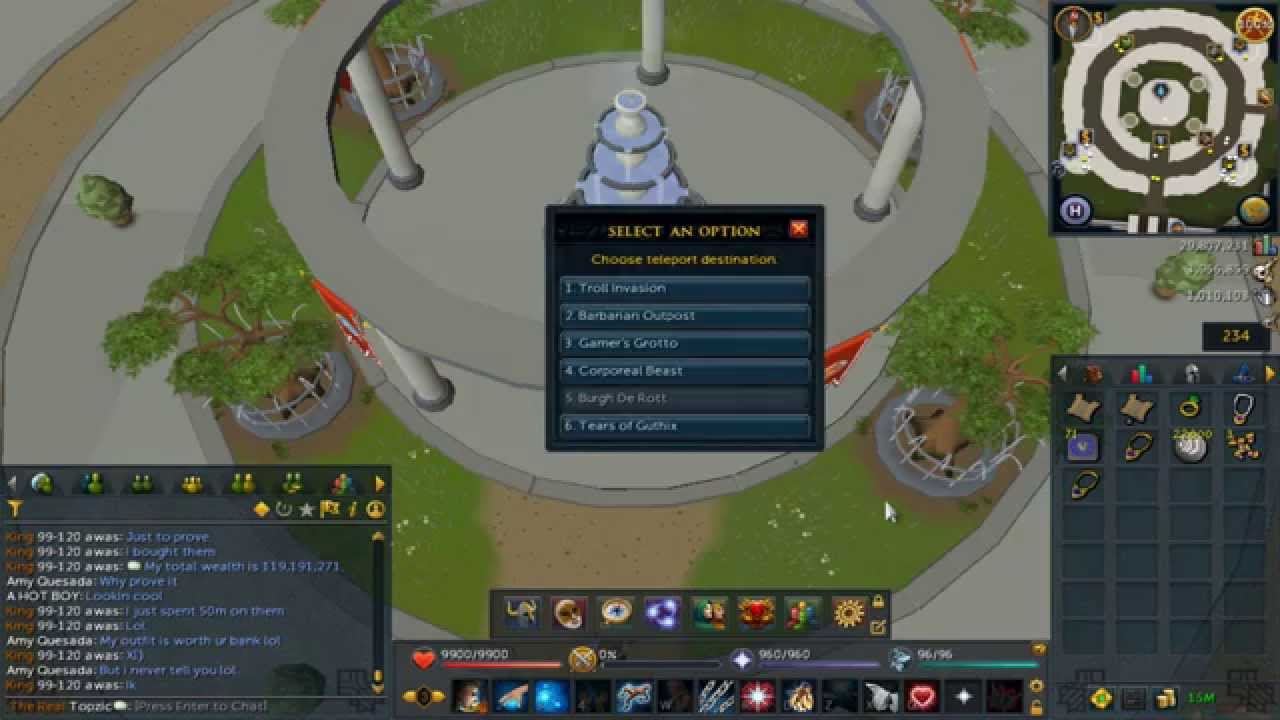 Runescape - A great view: watch the rapidly... - YouTube