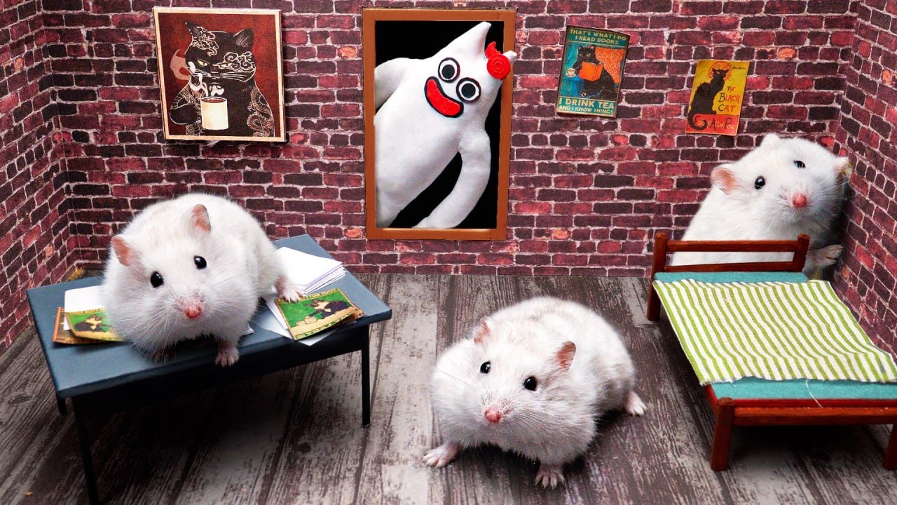 Hamster Escape From Monster Maze With Traps In Real Life | Adventures ...