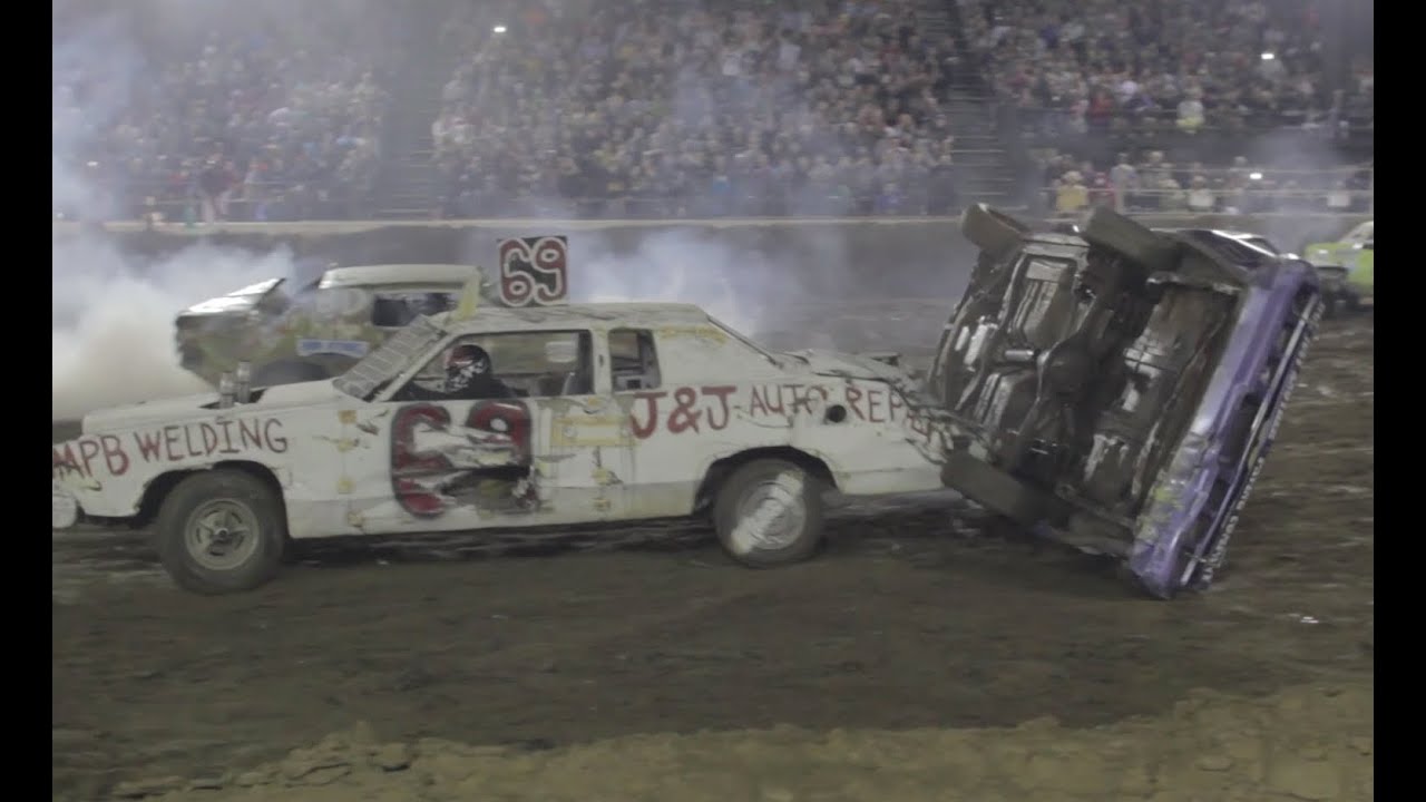 2014 OC Fair - Demolition Derby Official Sneak Peek - YouTube