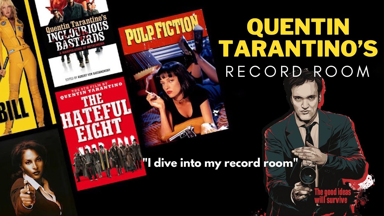 Quentin Tarantino talks about his record room and why music inspires ...