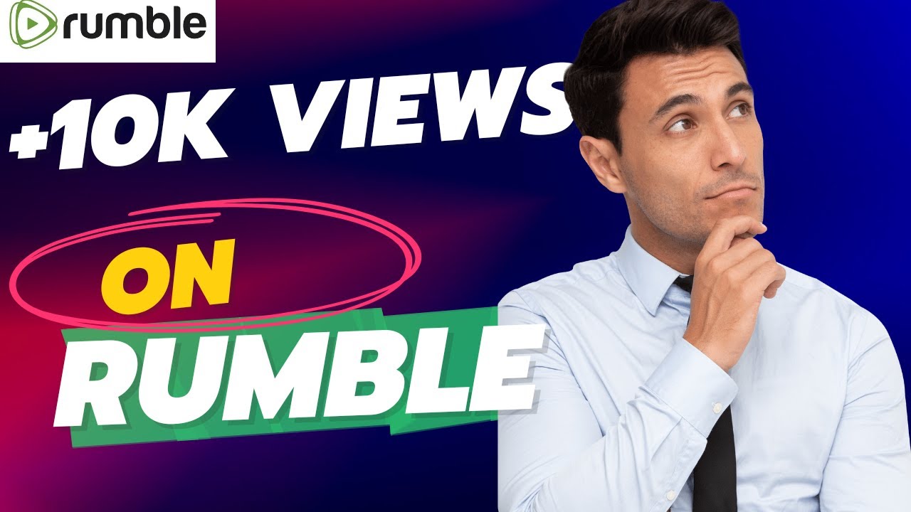 Do THIS To Increase Your Views On Rumble(It Works)-Rumble earn money ...