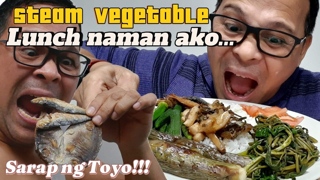 ULAM KO TOYO AT STEAM VEGETABLES/ SARAP MAGKAMAY KAPAG TOYO ULAM. - YouTube