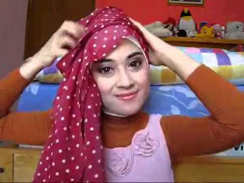 Hijab Tutorial 2 by nina septiani - YouTube