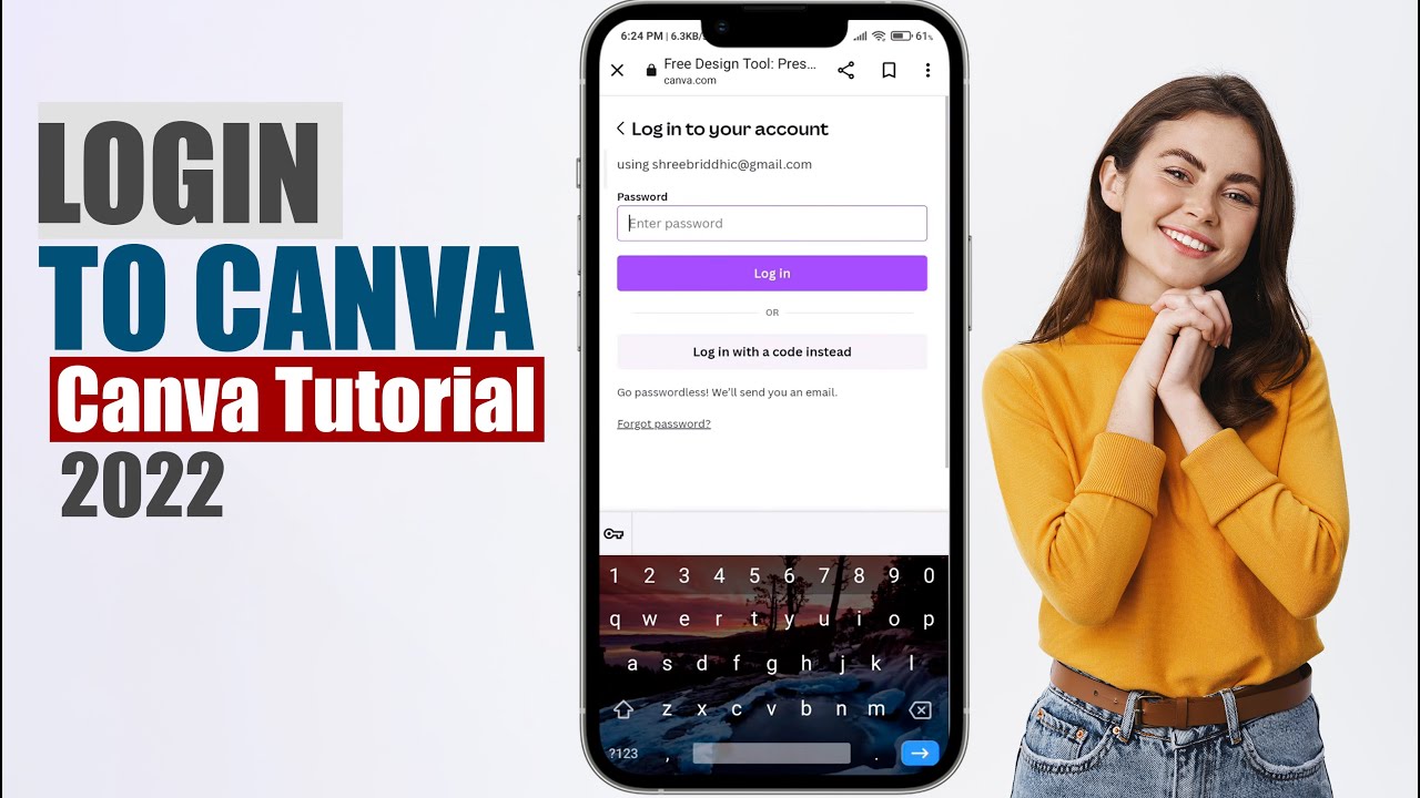 How to login to Canva | Canva Tutorial (2023) - YouTube