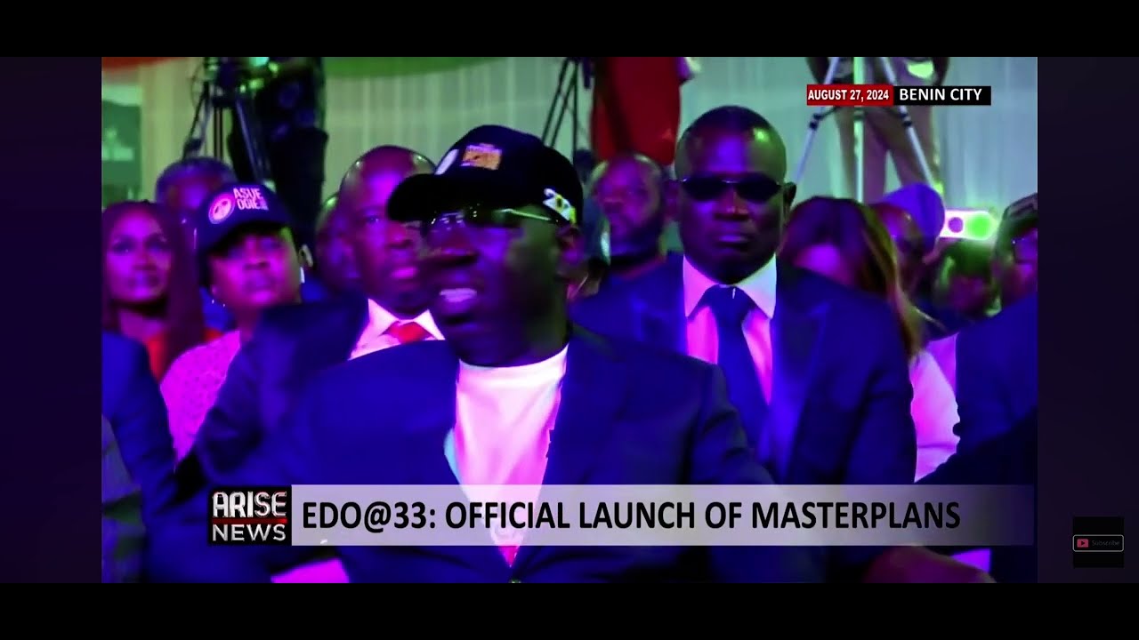 Eben Keys live at The Official Launch of The Edo State Masterplans (Edo ...