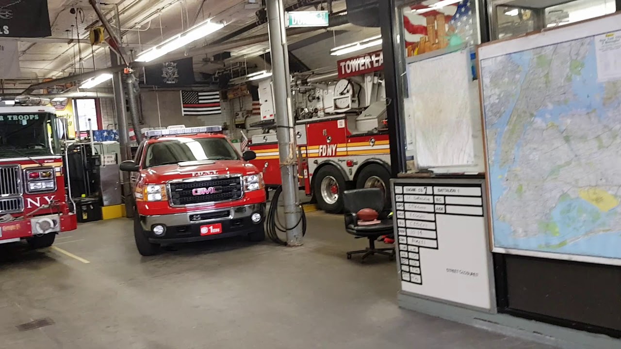 ENGINE 7 LADDER 1 FIREHOUSE - YouTube