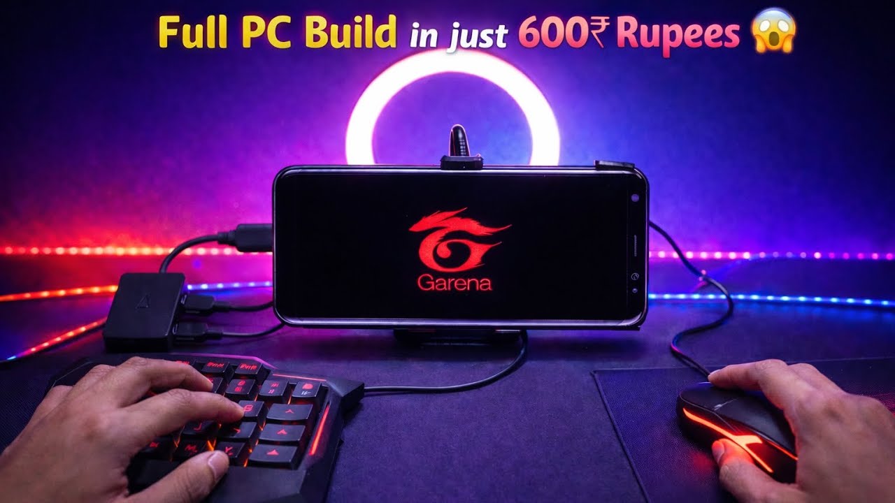 Mehenga PC bhool jao 😎₹600 me full gaming setup 🔥Sach me OP hai 💯# ...