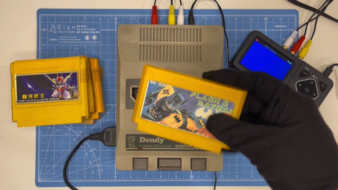 2025: The Russian Famiclone Console: The DENDY - YouTube