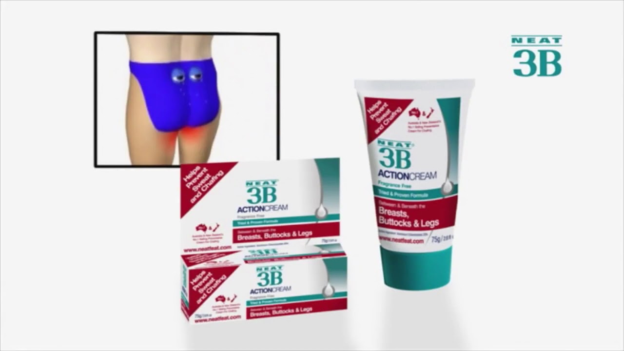Neat 3B Action Cream and Body Powder ad (2016?) - YouTube