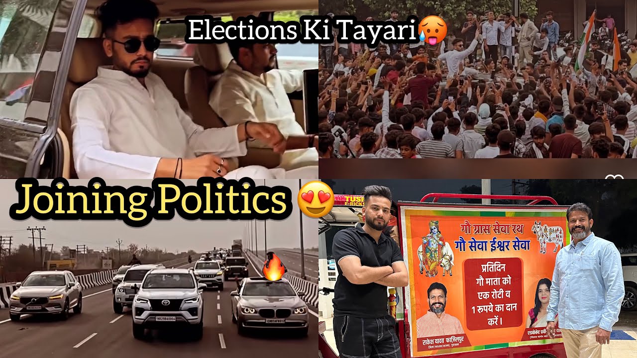 I Am Joining Politics 😍 - YouTube