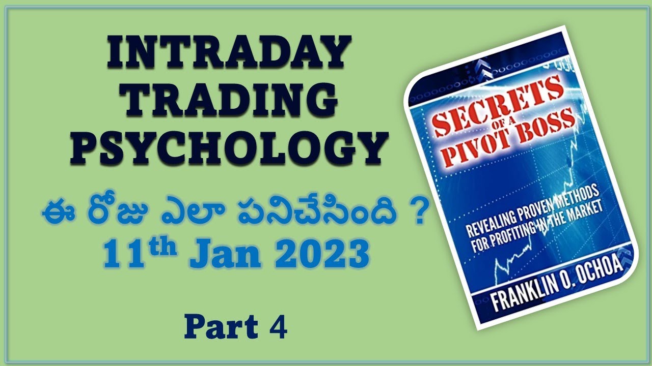 11th Jan NIFTY & BANKNIFTY intraday trading analysis as per Secrets of ...