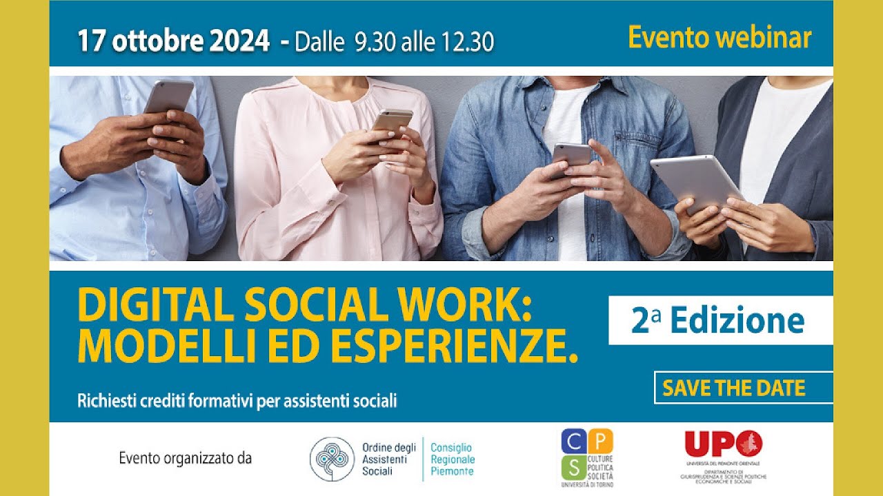 Digital Social Work - Modelli ed esperienze. Seconda edizione - YouTube