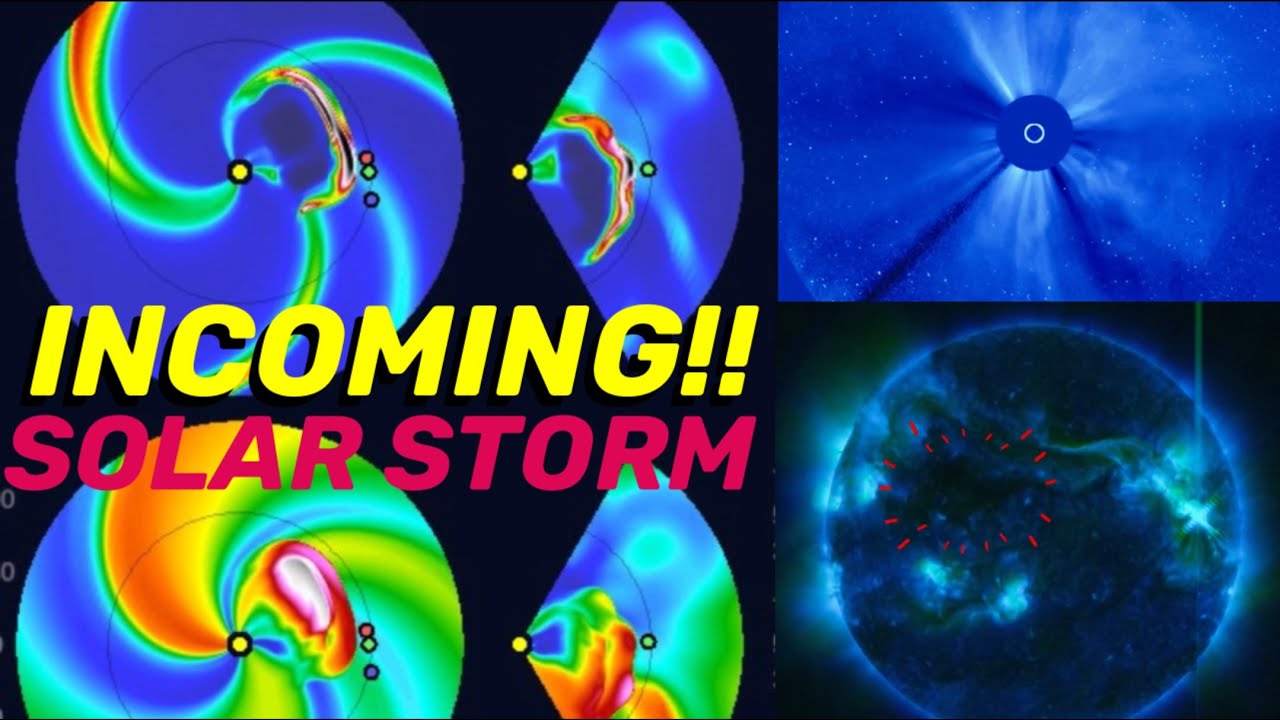 INCOMING SOLAR STORM‼️ Another STRONG M Class Solar Flare - YouTube