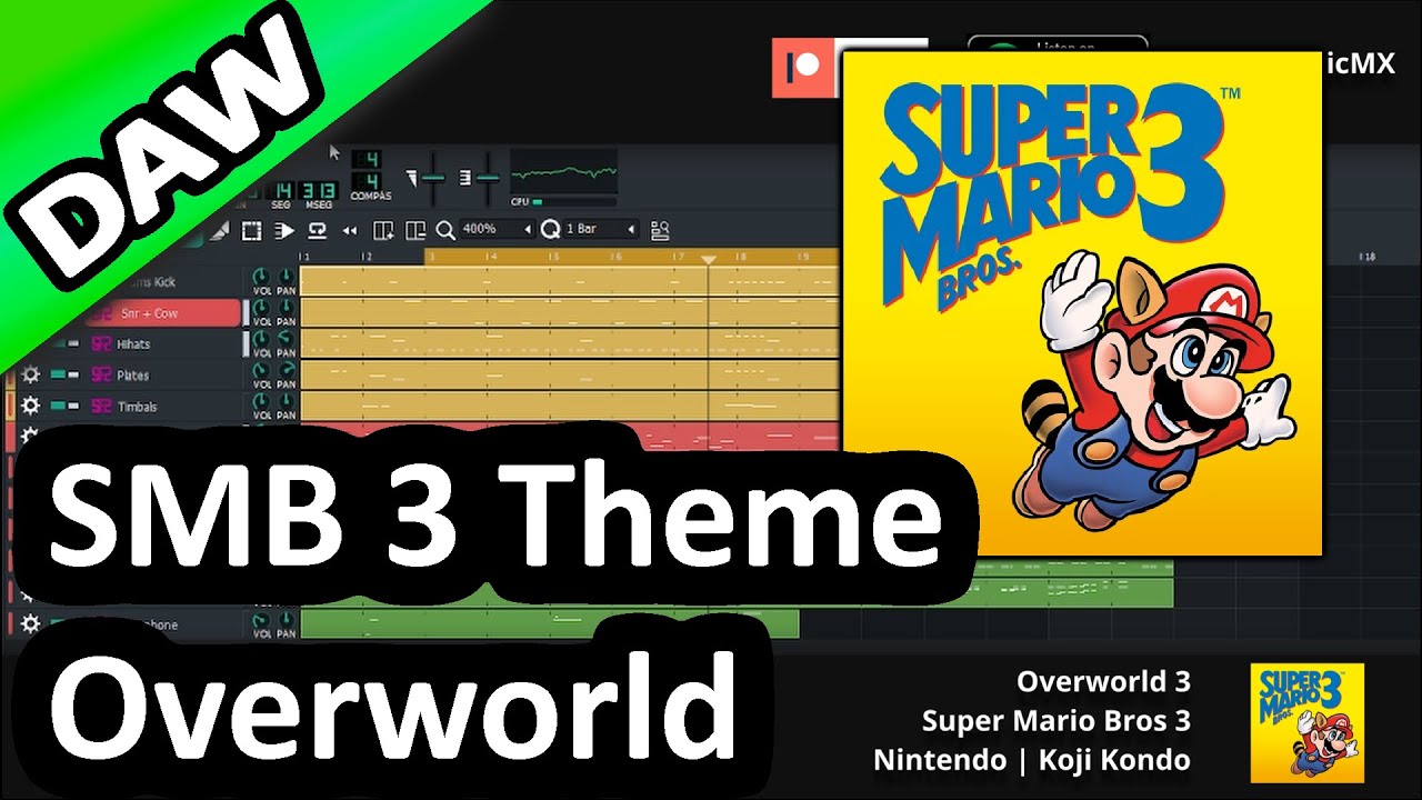 Overworld Theme - Super Mario Bros 3 - YouTube