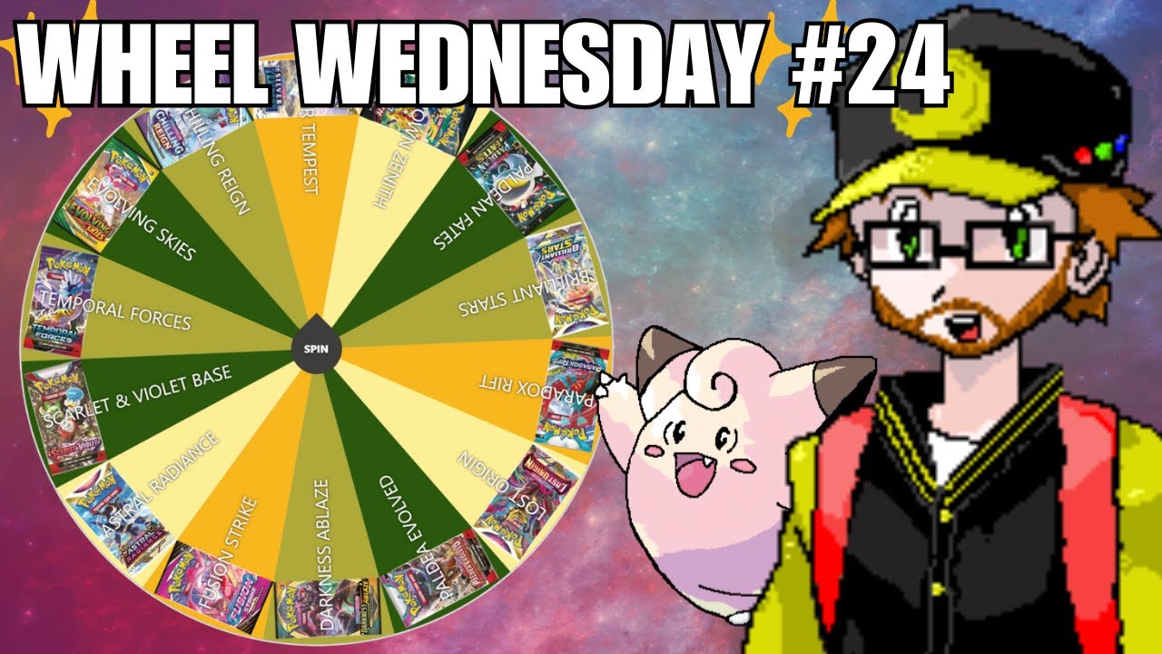 Pokémon card opening Wheel Wednesday #24! - YouTube